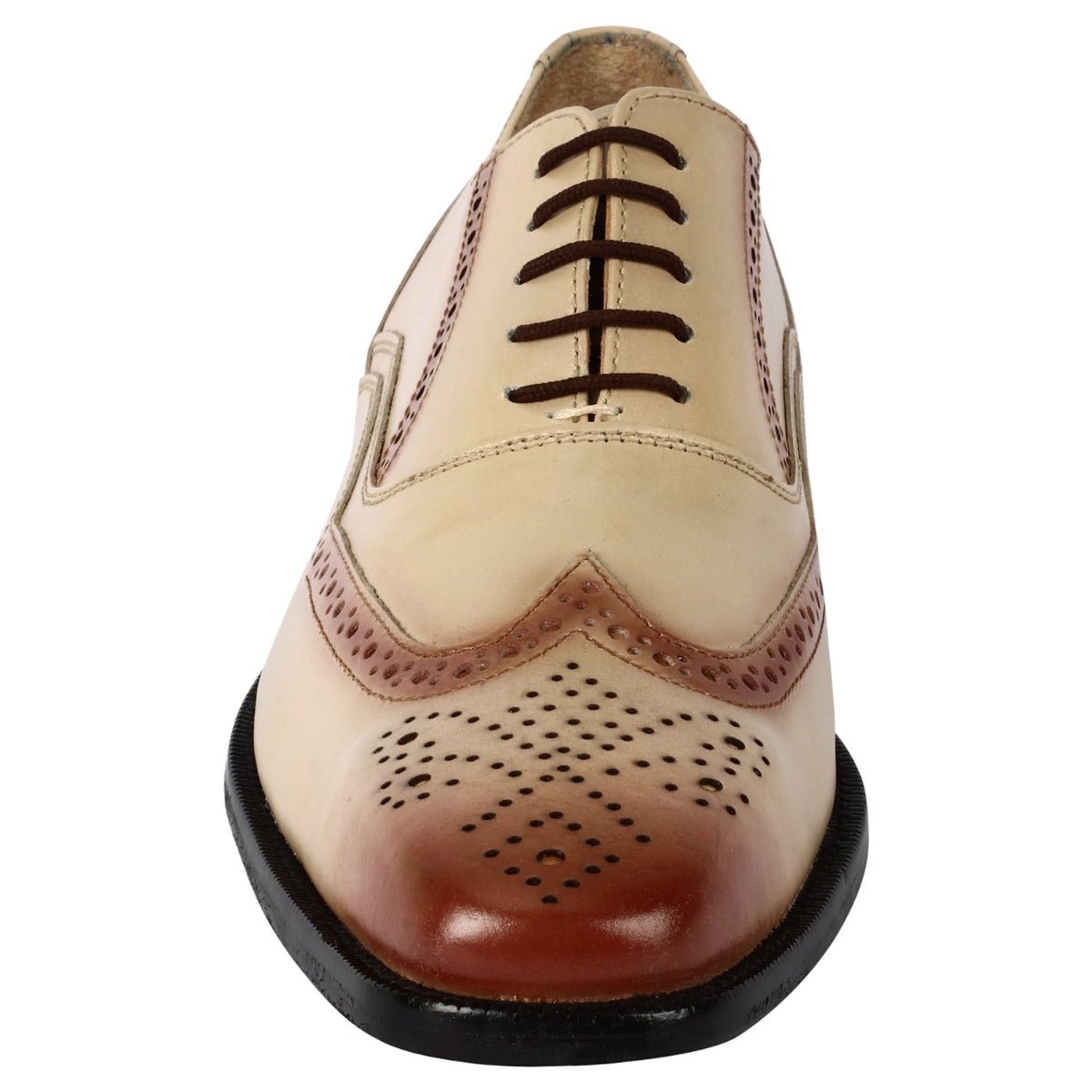 Bubble Leather Oxford Style Dress Shoes in Beige, Navy and Grey ...
