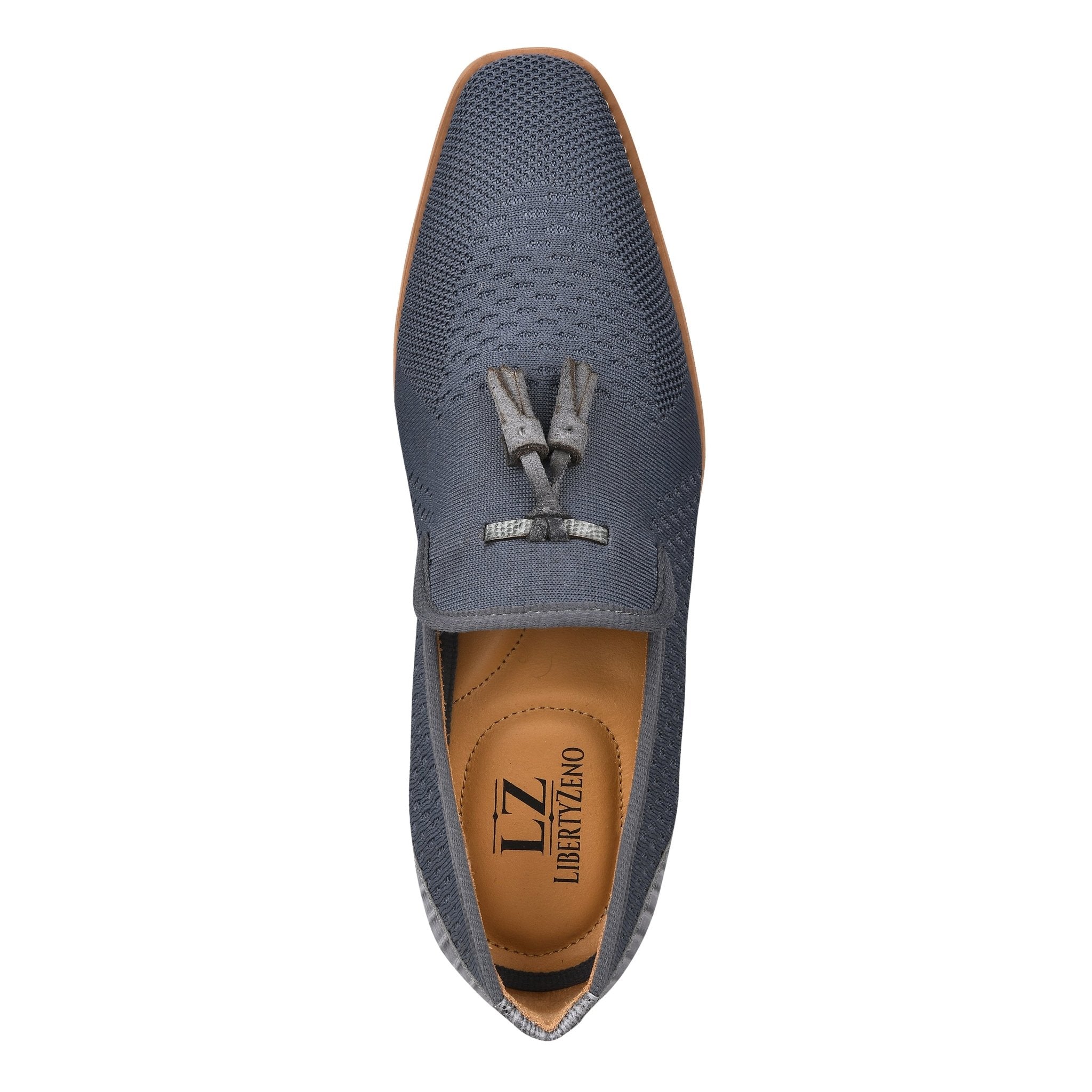 Jean Leather Textile Casual Loafers for Men in Red Color – LIBERTYZENO
