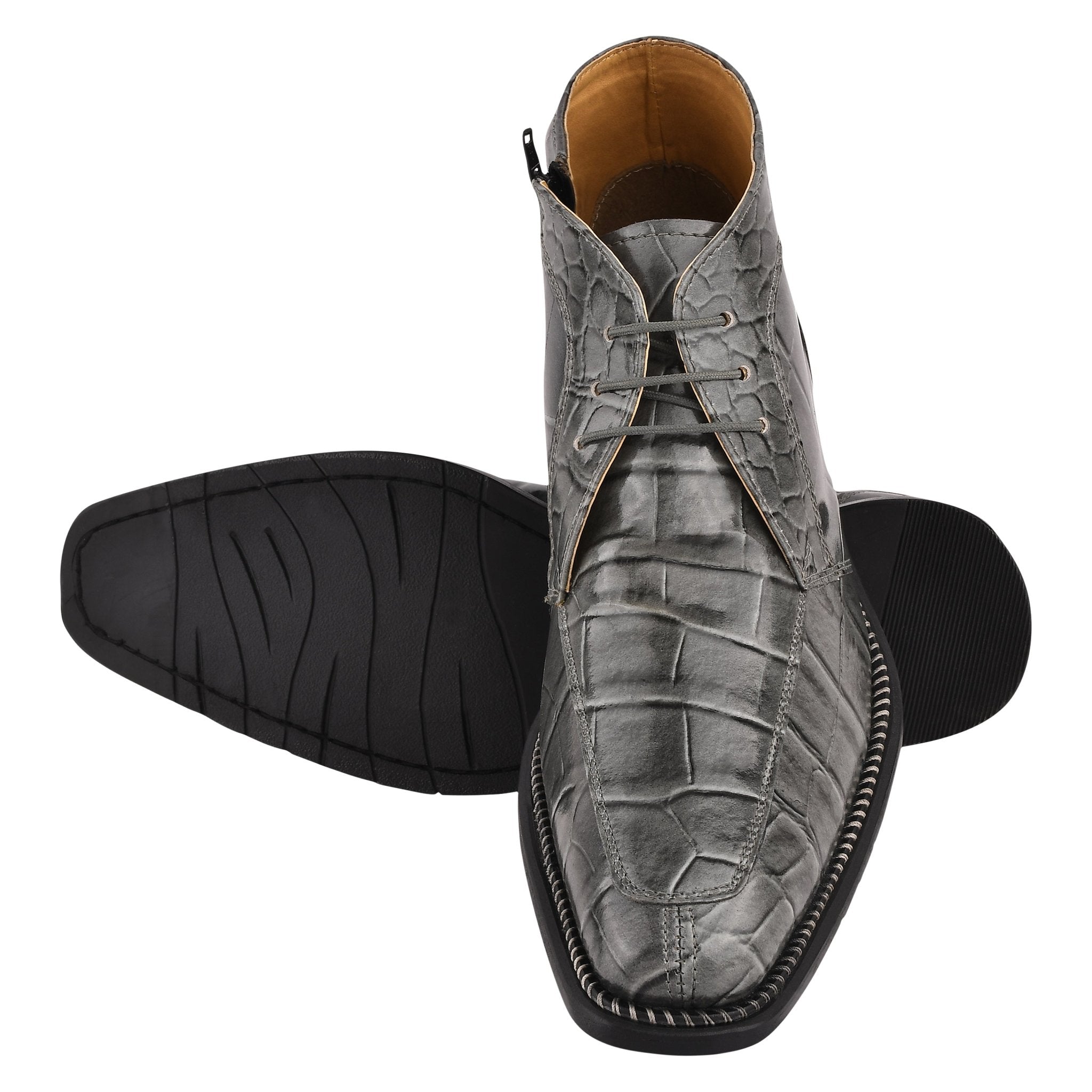 Liam Leather Lace-Up Style Boots for Men – LIBERTYZENO