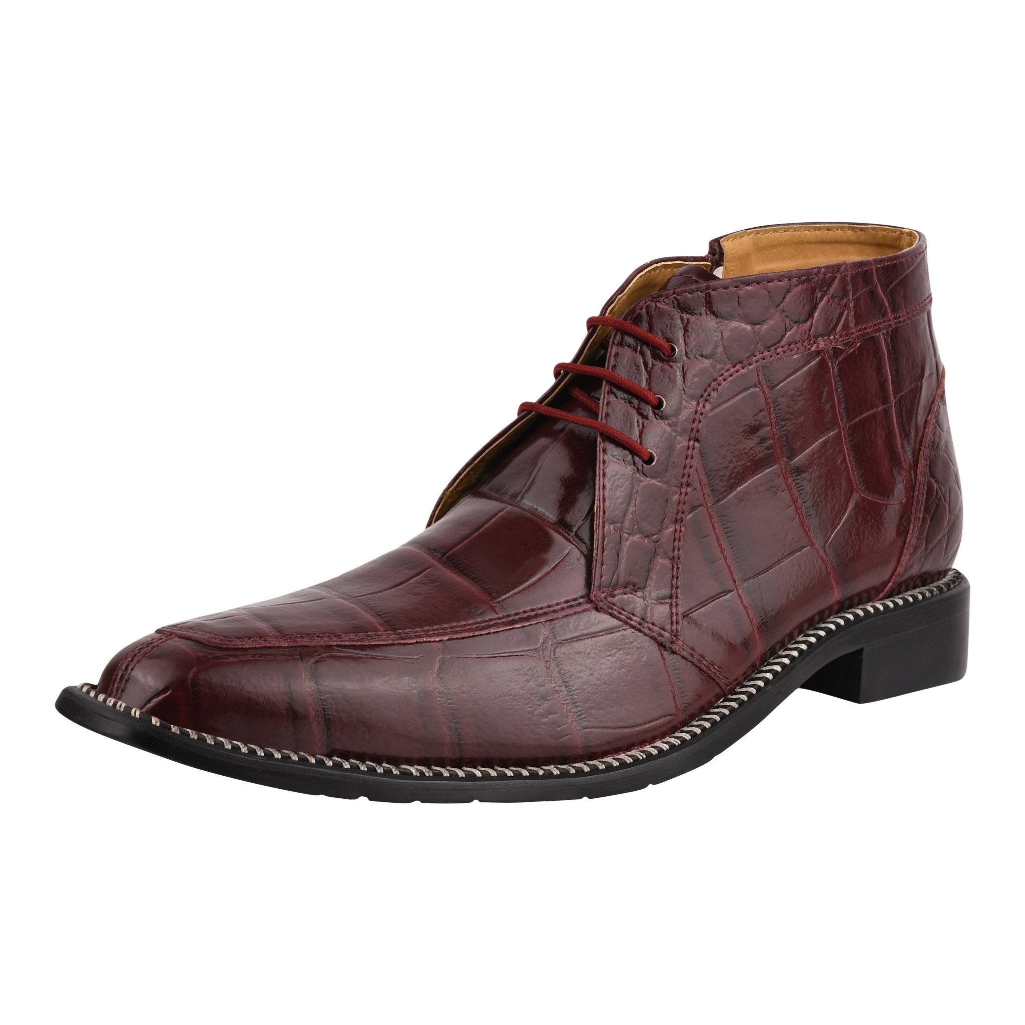 Liam Leather Lace-Up Style Boots for Men – LIBERTYZENO